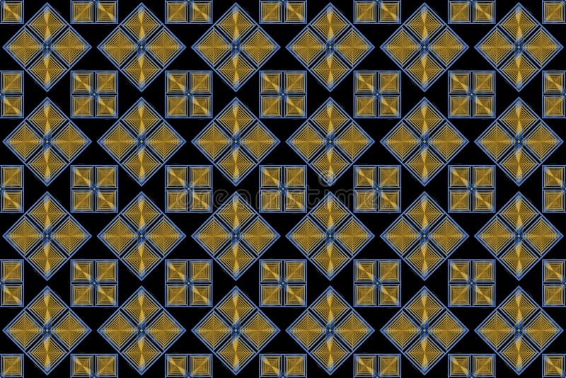 Decorative Background with Shining Squares Stock Illustration ...
