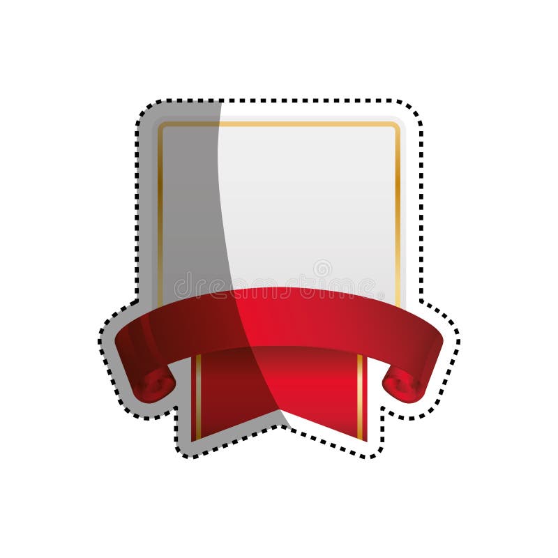 Decorative banner emblem stock illustration. Illustration of stamp ...