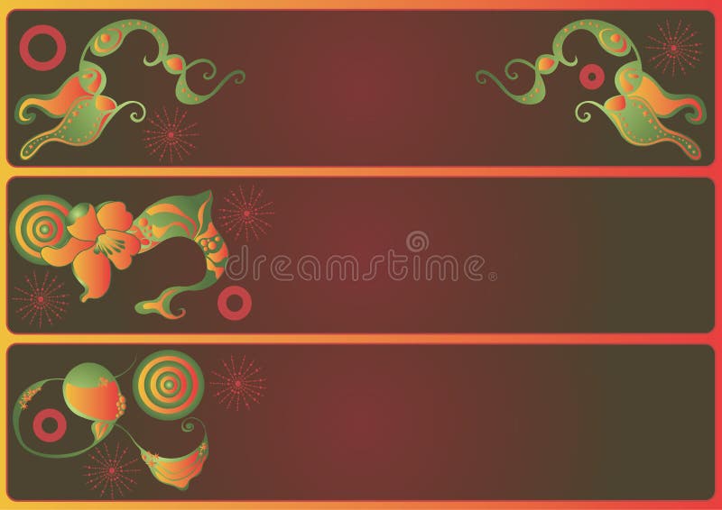 Decorative Banners Picture. Image: 4343545