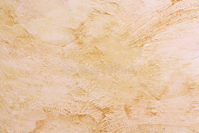 Decorative Beige Plaster on the Wall. Stock Photo - Image of textured ...