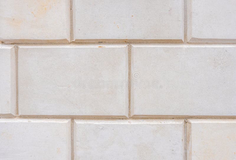 Decorative Beige Tile on the Facade of the Building As a Background or ...