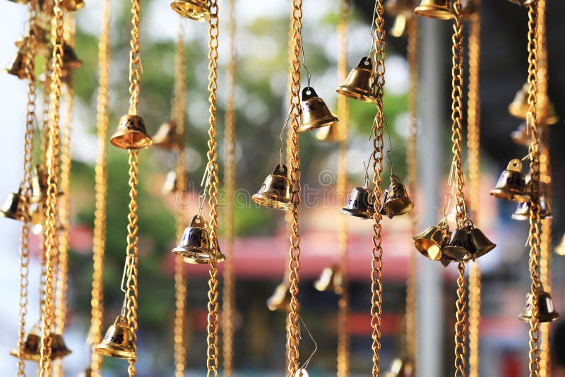 Decorative bells. stock photo. Image of shiny, december - 95815254