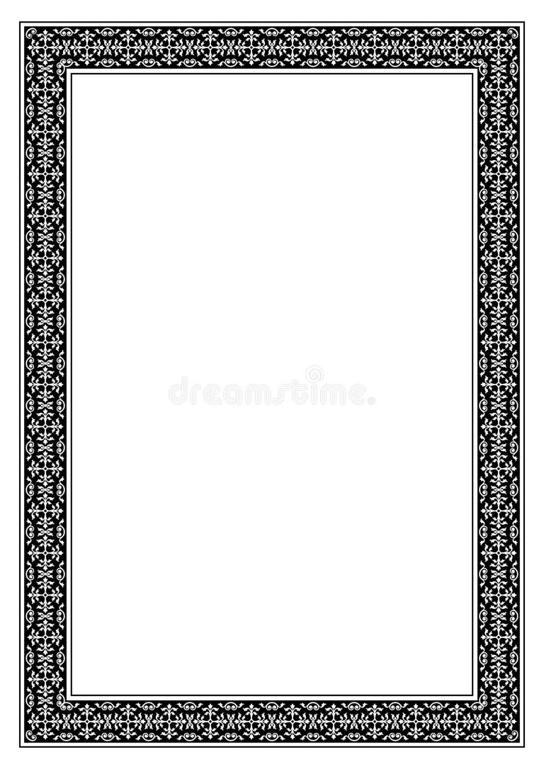 Arabic Page Border Stock Illustrations – 5,884 Arabic Page Border Stock ...