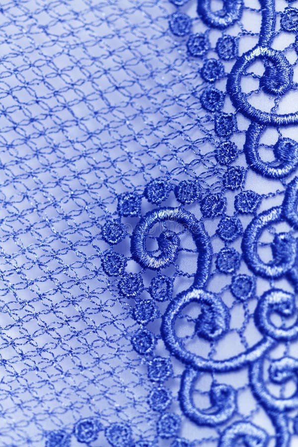 Decorative blue lace stock image. Image of beautiful - 52505447