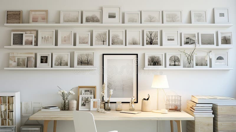 Decorative Blurred Frames Interior Decorating Stock Illustration ...