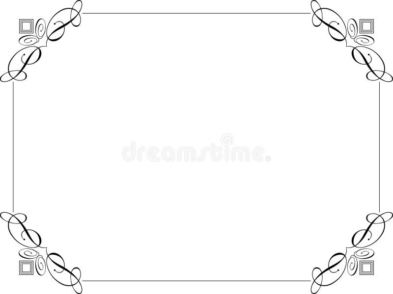 Decorative page dividers stock vector. Illustration of break - 16724813