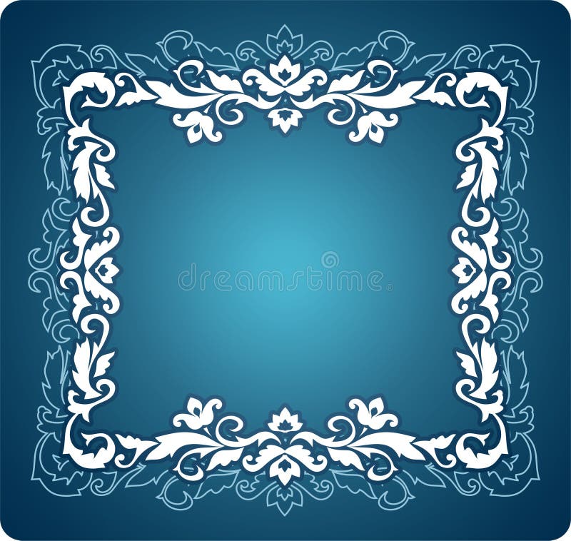 Decorative border ornament stock vector. Illustration of curl - 1143914