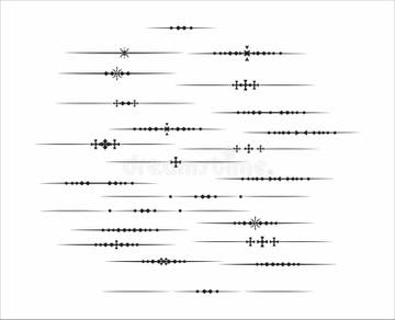 Decorative Line Breaks Stock Illustrations – 219 Decorative Line Breaks ...