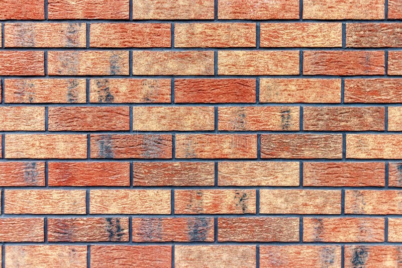 Decorative Brick. Walls Made of Old -style Brick Stock Photo - Image of ...