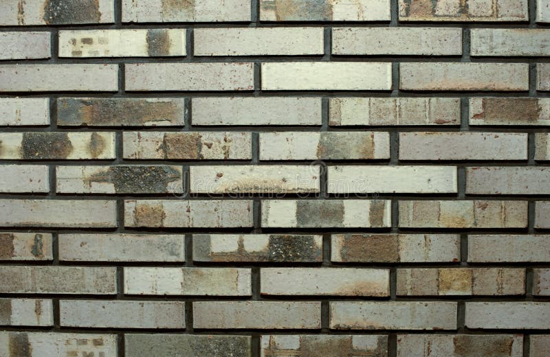 Decorative Brickwork. Decorative Stains Stock Photo - Image of brick ...