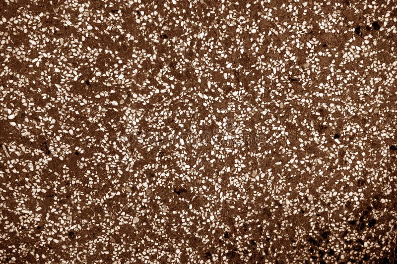 Decorative Brown Cement Floor or Wall with Small Stones Structure Stock ...