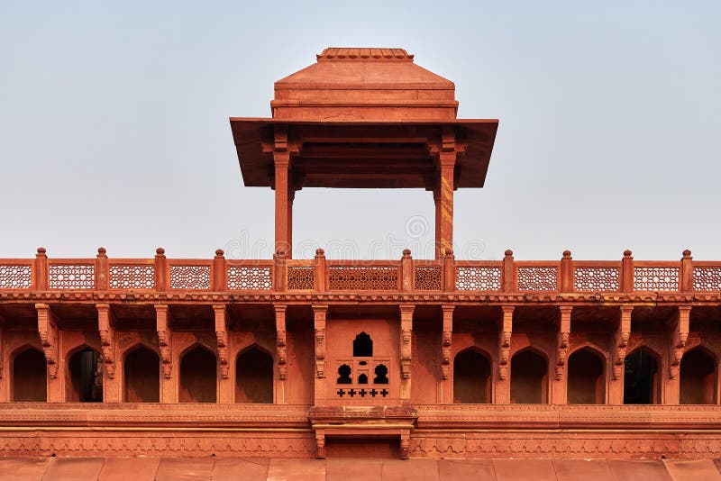 Decorative Buildings and Walls Inside of Agra Red Fort in India ... Decorative Buildings and Walls Inside of Agra Red Fort in India ...