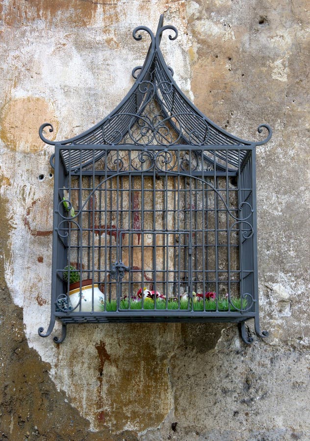 Decorative cage stock photo. Image of crafts, house, bird - 32006748