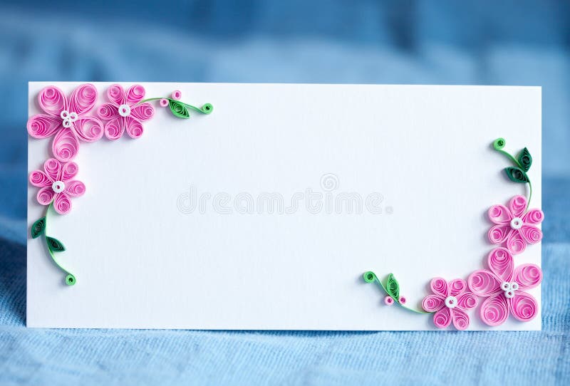 Decorative card stock image. Image of card, blank, handmade - 26048651