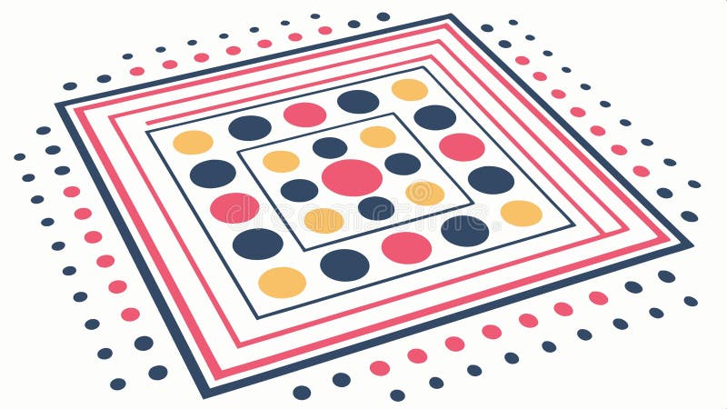 Decorative Carpet or Rug Vector, Home Decor and Interior Design. Vector ...