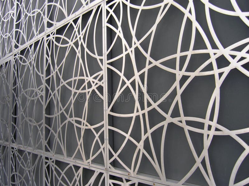 Decorative Carved Metal Cage in Perspective Stock Photo - Image of ...