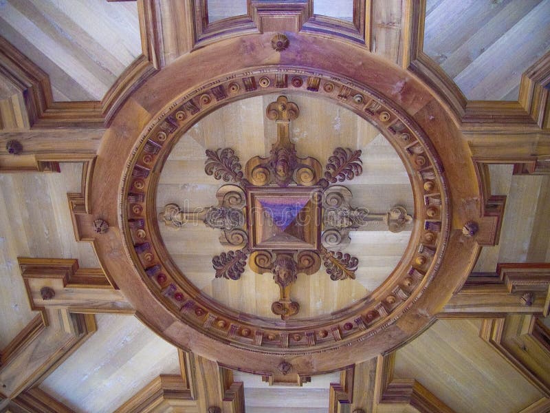 Decorative Ceiling Traditional Chinese Stock Image - Image of holy ...