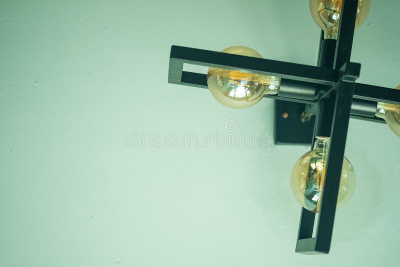 Decorative Ceiling Lights or Hanging Lights Stock Image - Image of home ...