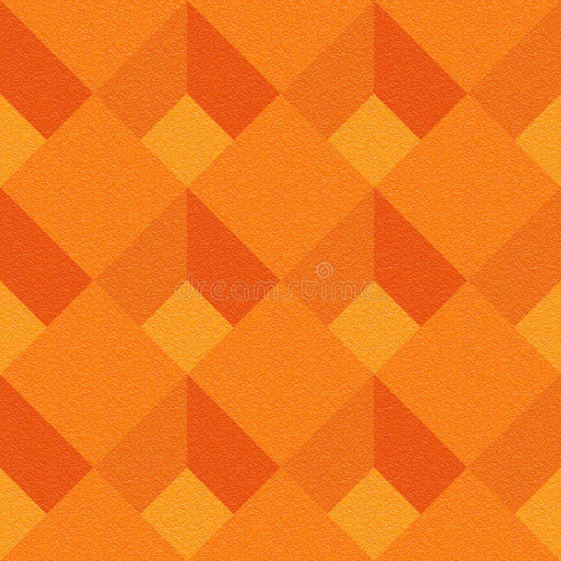 Decorative Checkered Pattern - Seamless Background - Tangerine Color ...