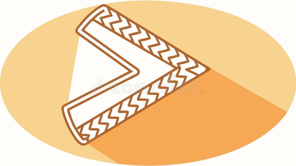 Decorative Chevron Arrow, for Design Elements and Patterns, Vector ...