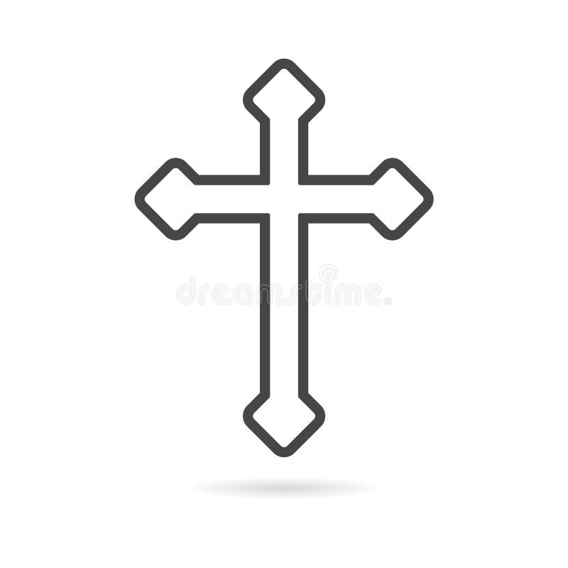 Decorative Christian Cross Icons Set Stock Vector - Illustration of ...