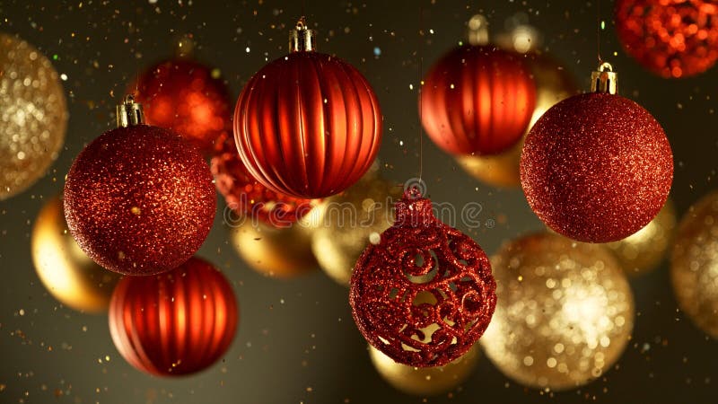 Abstract Christmas Background with Glitter Stars Stock Illustration ...