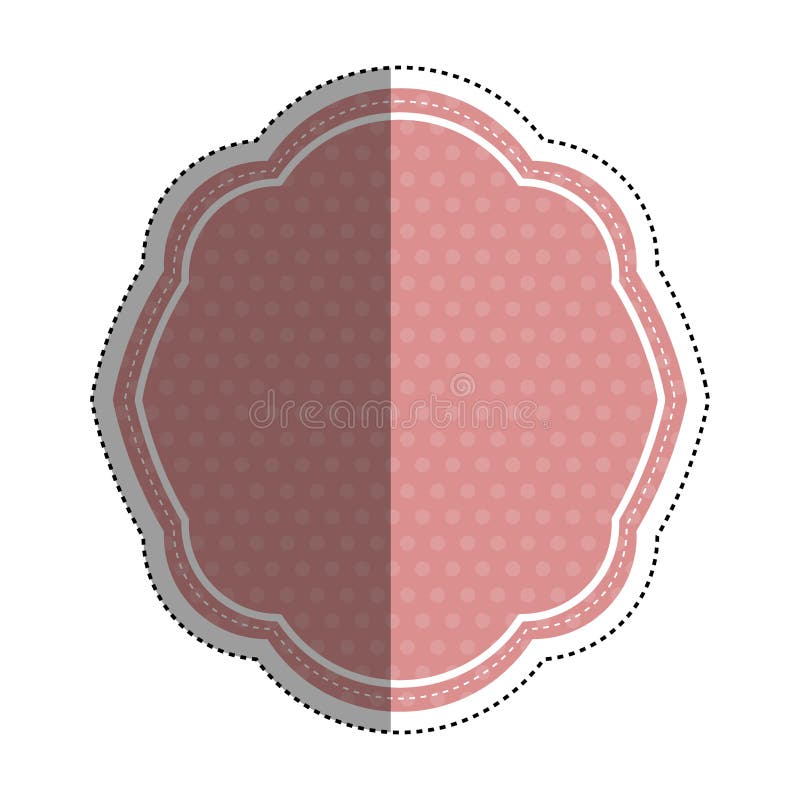 Decorative circle emblem stock vector. Illustration of insignia - 82855322