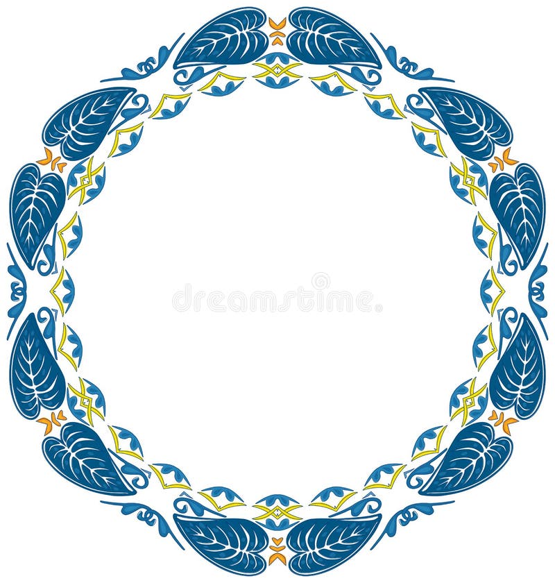 Decorative circle stock vector. Illustration of design - 45007560