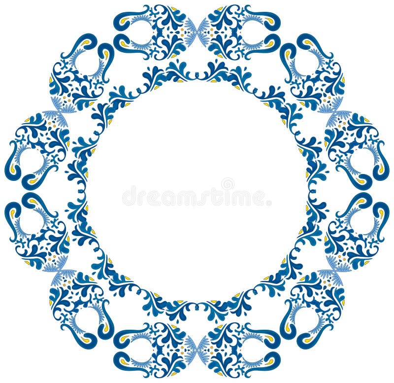Decorative circle stock vector. Illustration of detail - 45007661