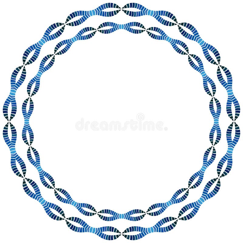 Decorative circle stock vector. Illustration of circle - 65786681