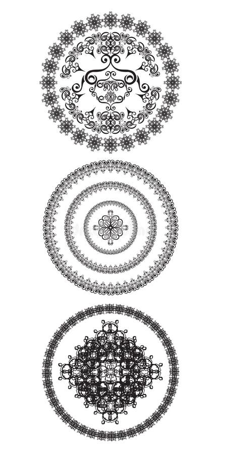 Decorative circles stock vector. Illustration of graphic - 83123328