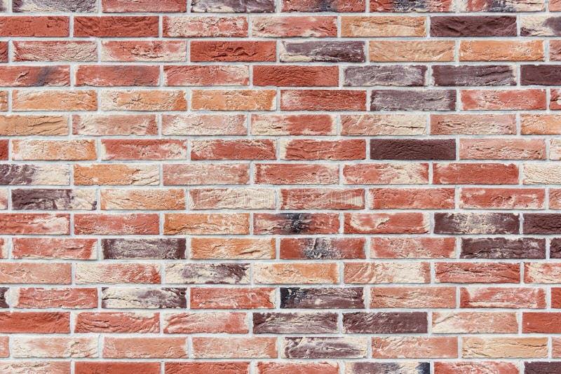 Decorative Clinker Tiles Red Brick. Stock Photo - Image of seamless ...