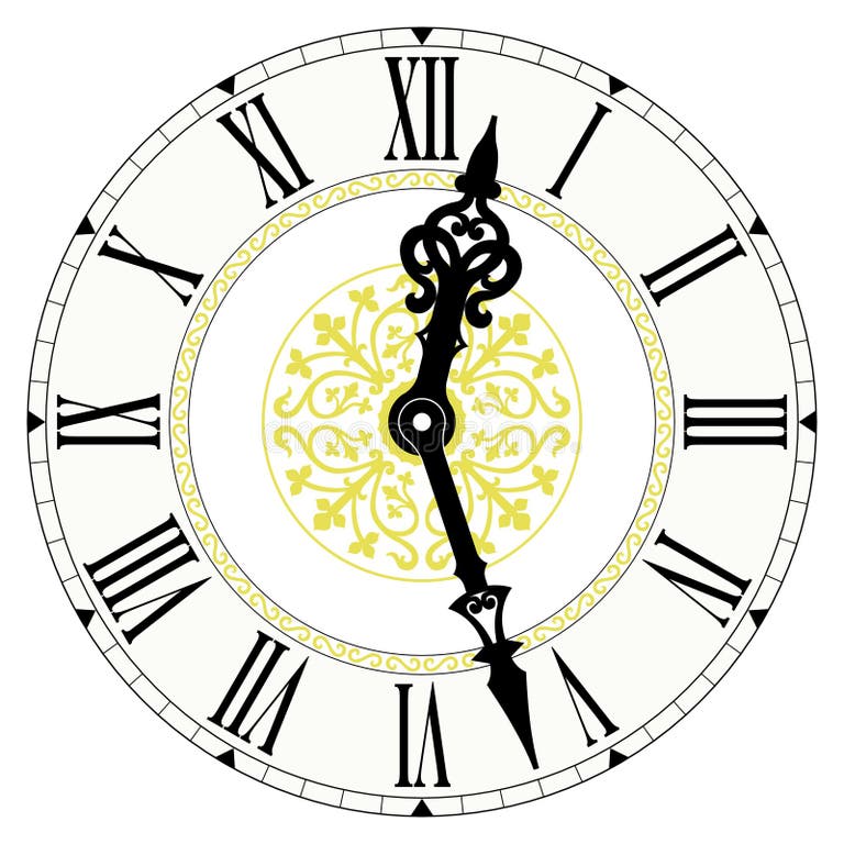 Decorative Clock Design Icon Stock Illustrations – 6,070 Decorative ...