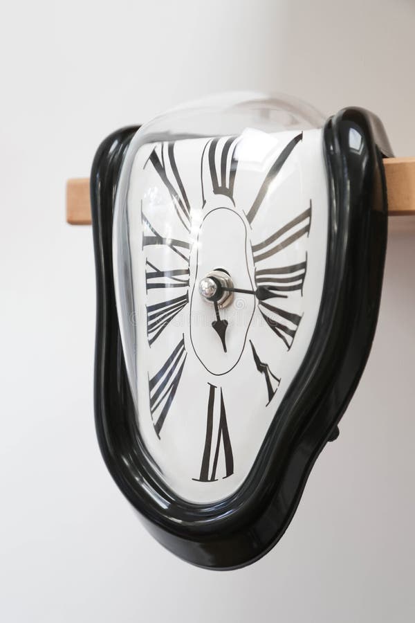 Decorative Clocks Drain Off the Shelf. the Clock is a Symbol of the ...