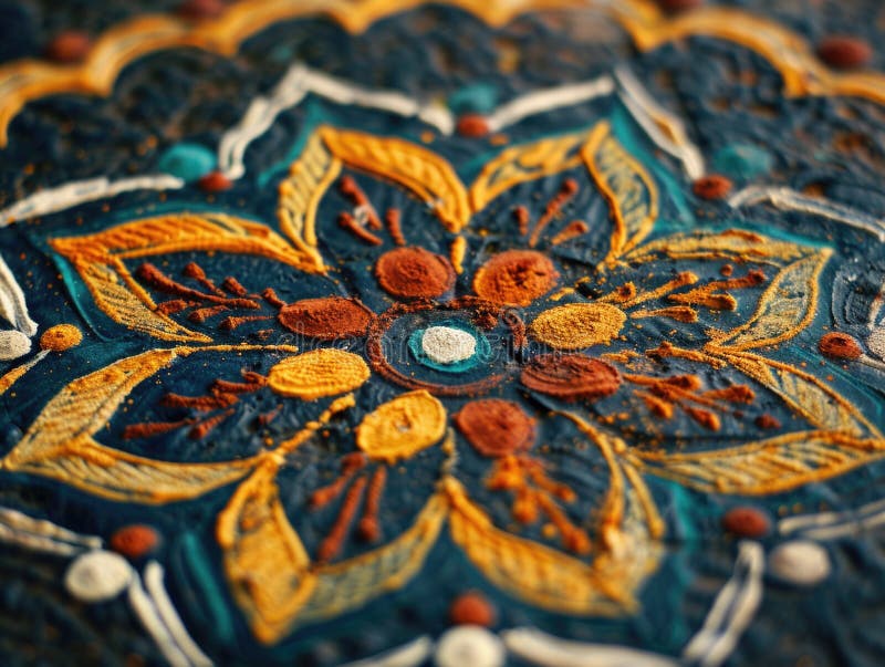 Decorative Cloth Piece Close-up Stock Photo - Image of endeavor ...