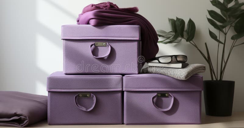 Decorative Cloth Storage Boxes with Blending Style with Practicality ...