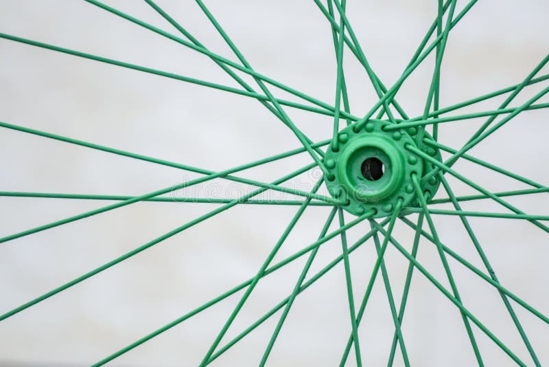 Decorative Colored Bicycle Wheels Stock Photo - Image of decor, pattern ...