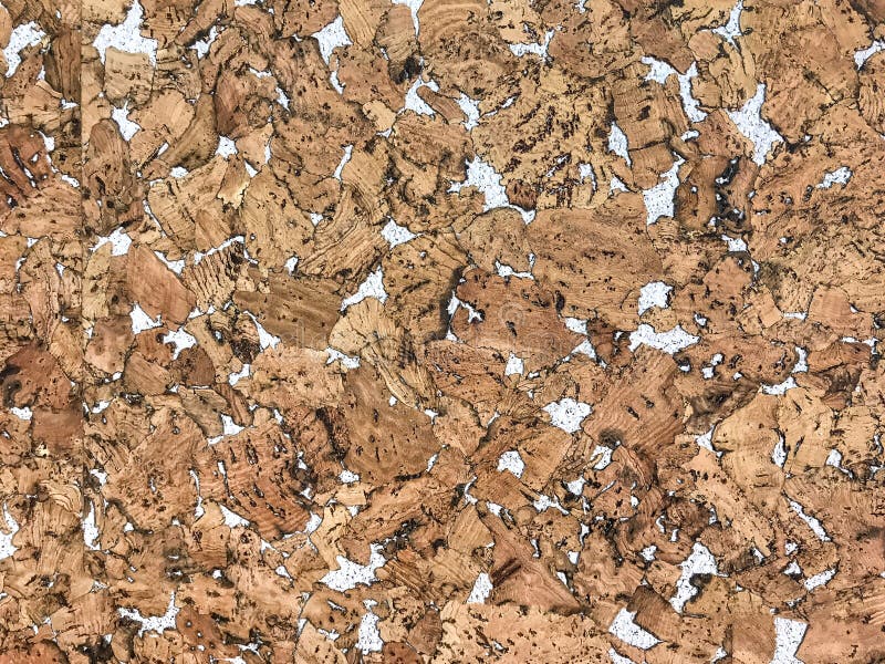 Decorative Cork Panel for Facing Cladding. Wooden Brown Background ...