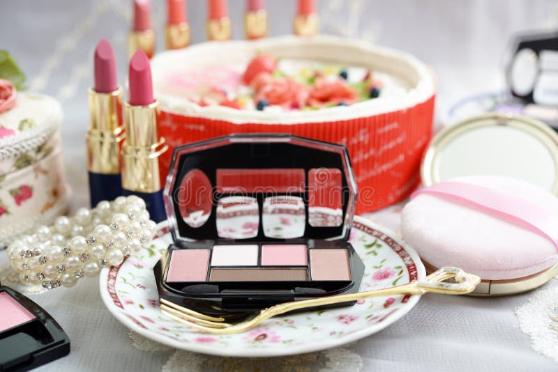 Cosmetics image stock image. Image of elegance, gloss - 110275063