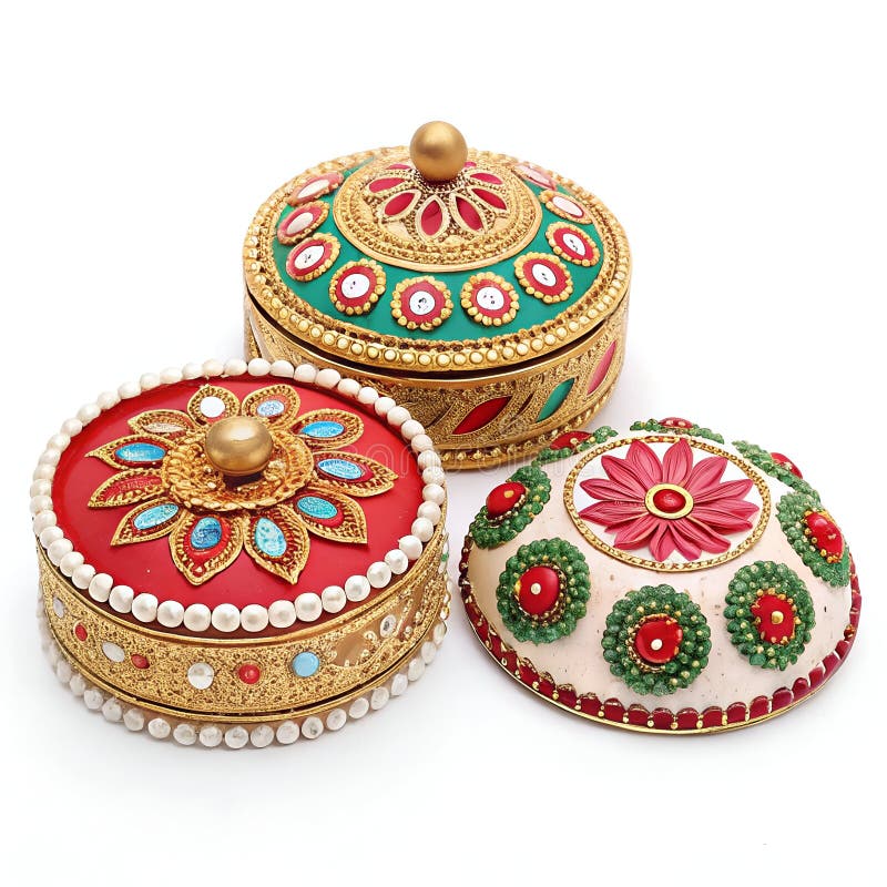 Decorative Craft Isolated on White Background Stock Illustration ...