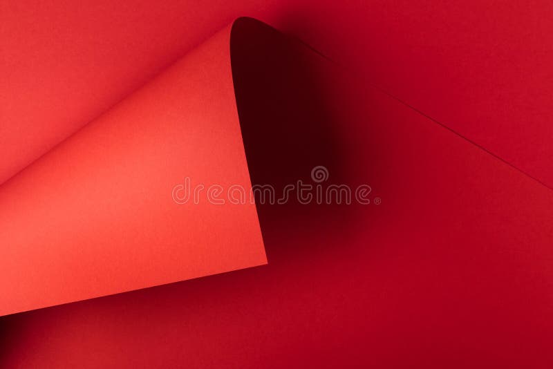 Decorative Creative Bright Red Abstract Paper Background Stock Photo ...
