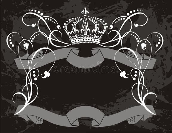 Blank Crest Crown Stock Illustrations – 642 Blank Crest Crown Stock ...