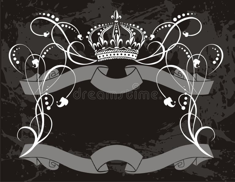 Blank Crest Crown Stock Illustrations – 642 Blank Crest Crown Stock ...