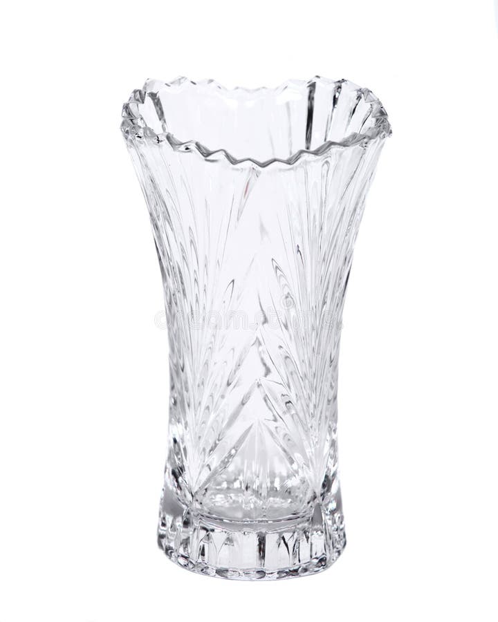 Decorative crystal vase stock photo. Image of background - 69523470