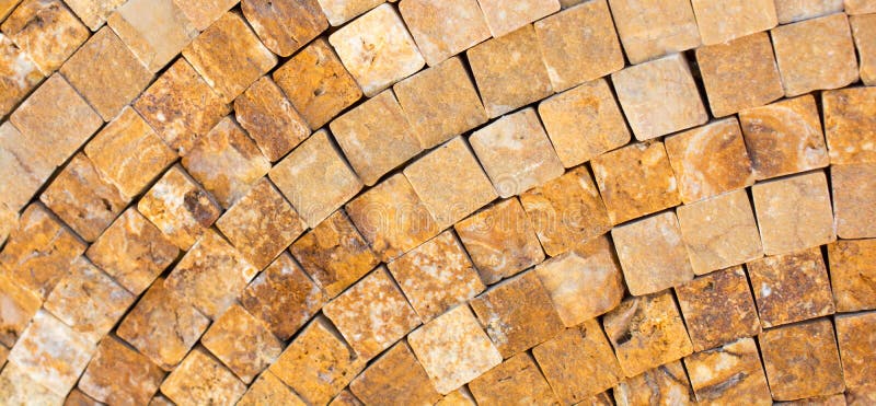 Decorative Cubic Stone Wall Background Stock Photo - Image of pattern ...