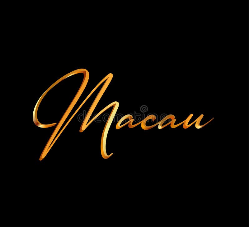 Word Macau Stock Illustrations – 88 Word Macau Stock Illustrations ...