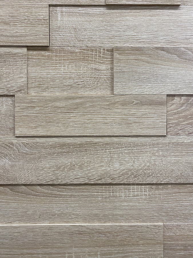 Decorative 3D Wooden Panel, Facade Cladding, Wall. Background Stock ...