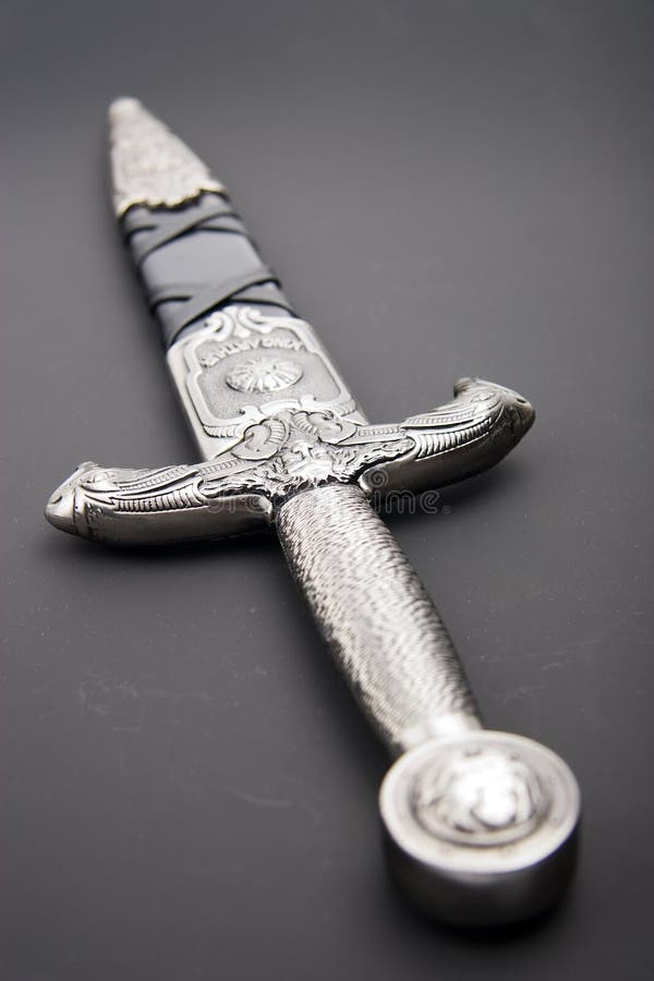 Fancy ornamental dagger stock photo. Image of metal, ornamental - 9584564