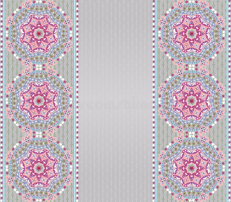 Decorative Delicate Horizontal Frame Border for Invitation Card Stock ...