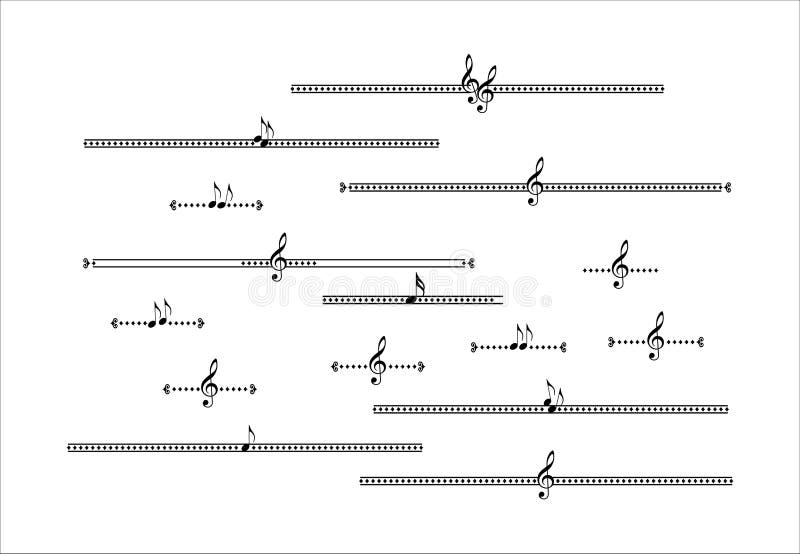 Music Divider Clip Art